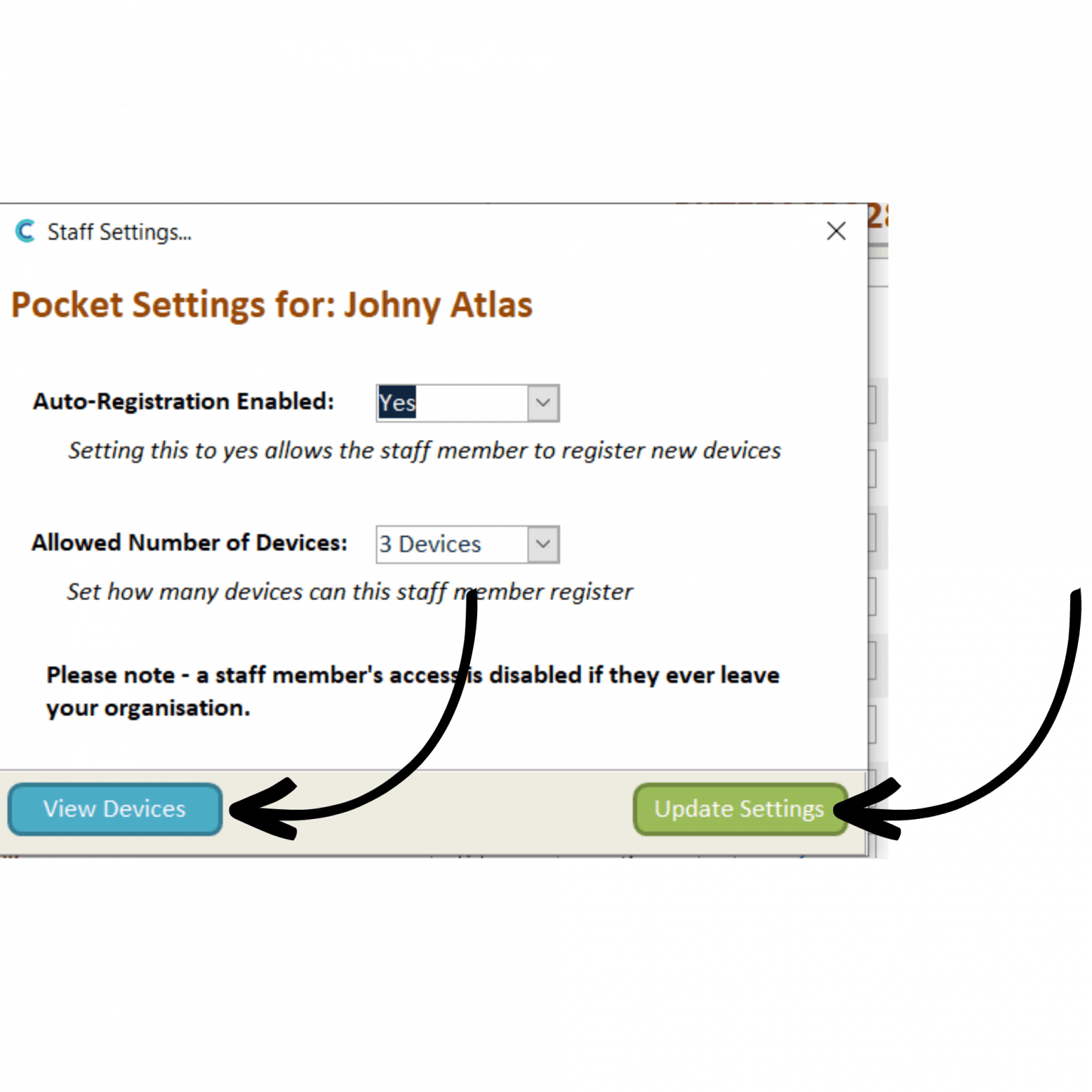 Setting up Staff Pocket Access – Care Control Learning Hub