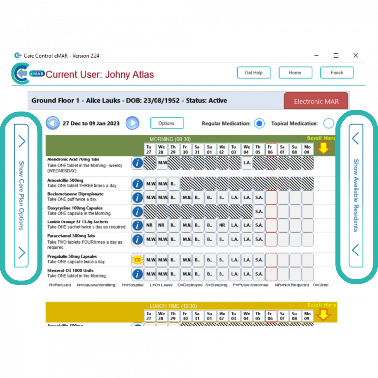 Understanding eMAR – Care Control Learning Hub