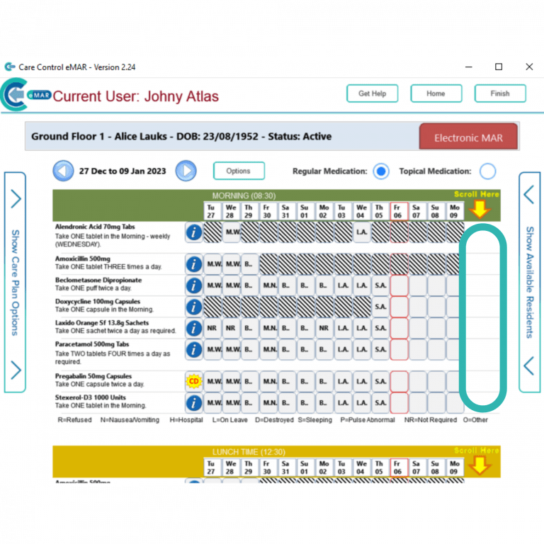 Understanding eMAR – Care Control Learning Hub