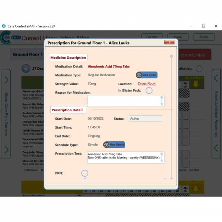 Understanding eMAR – Care Control Learning Hub
