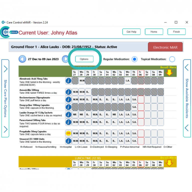 Understanding eMAR – Care Control Learning Hub