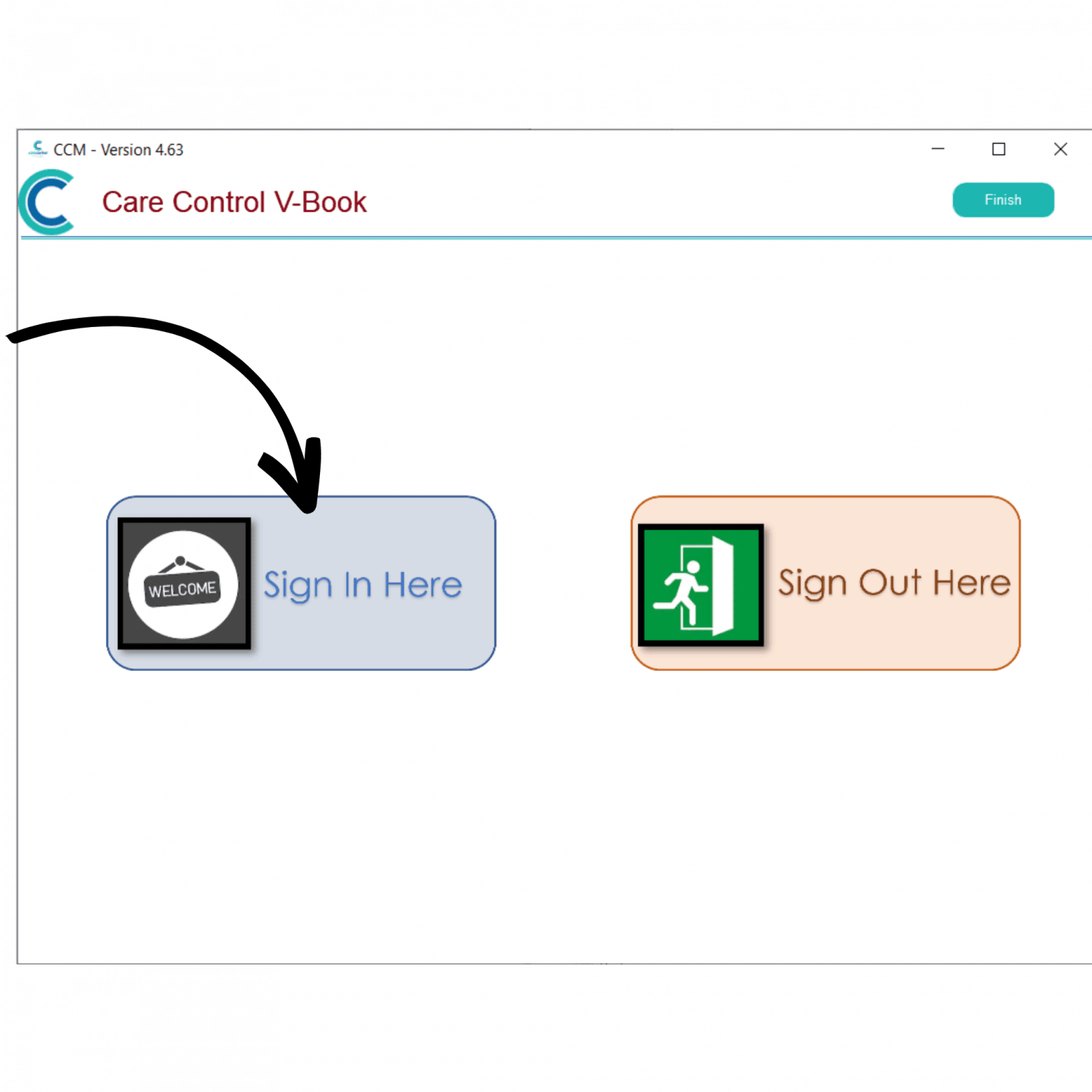 Signing In and Out Using V-Book – Care Control Learning Hub