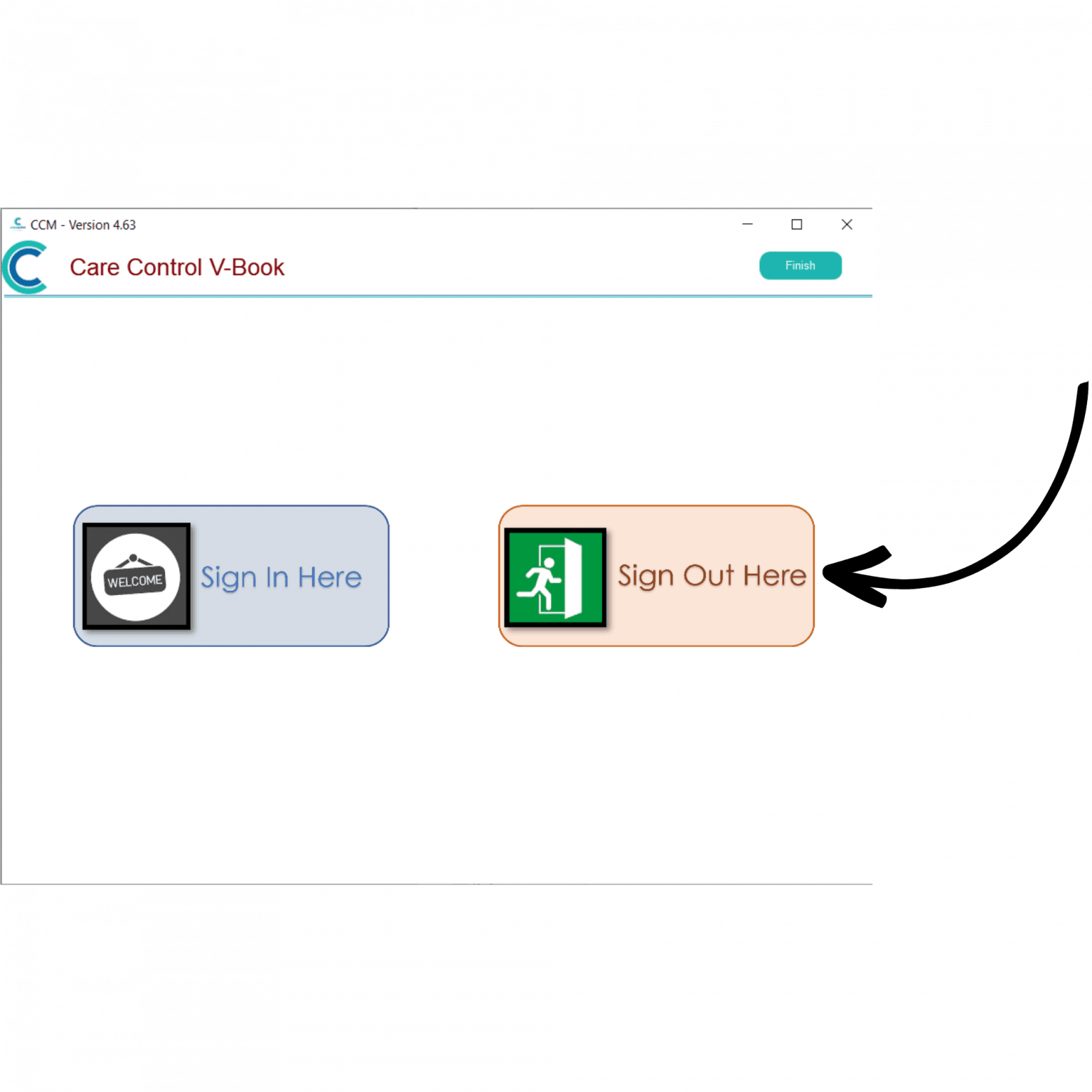 Signing In and Out Using V-Book – Care Control Learning Hub