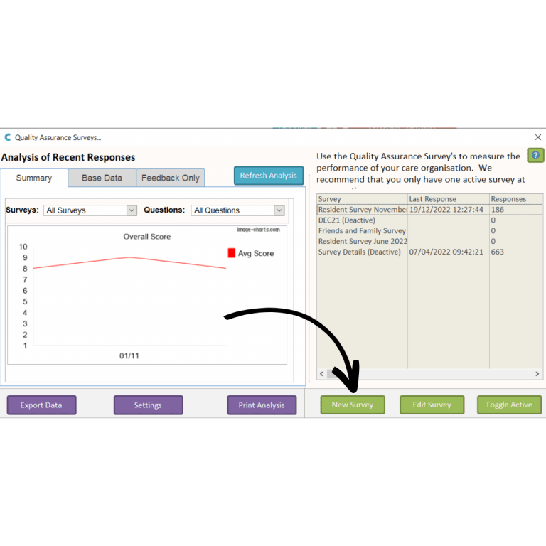 Setting up a Quality Survey – Care Control Learning Hub