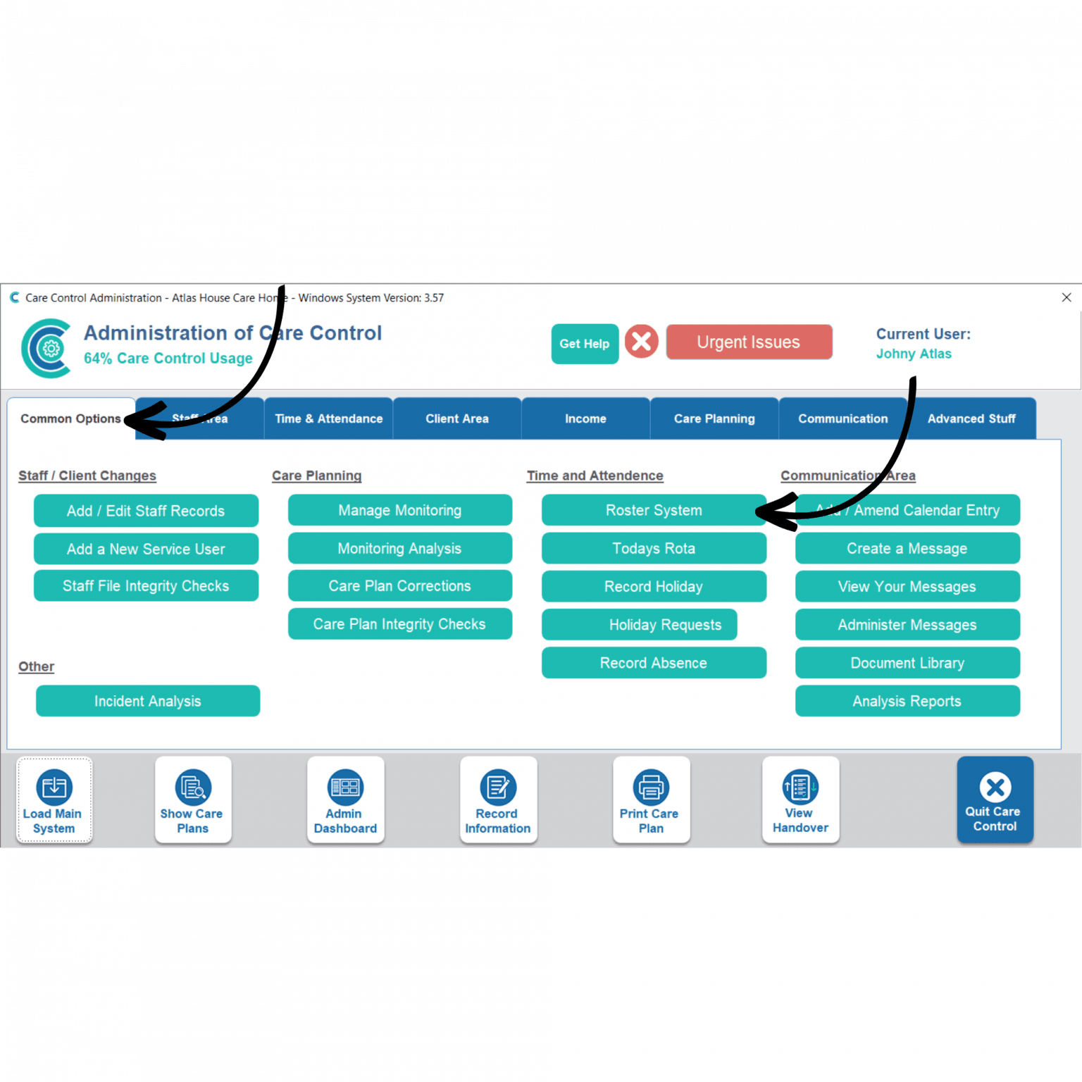 Assigning Allocation to the Rota – Care Control Learning Hub