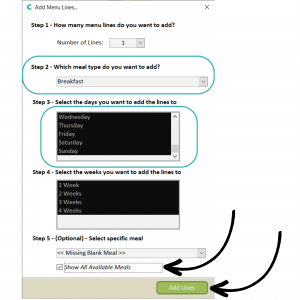 Creating Menus Part 2 – Care Control Learning Hub