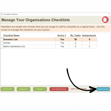How to Create a Checklist – Care Control Learning Hub