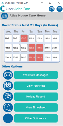 Staff Pocket Registration – Care Control Learning Hub