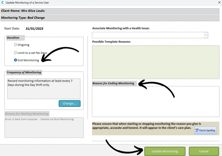 Adding & Removing Monitoring via CC Windows – Care Control Learning Hub