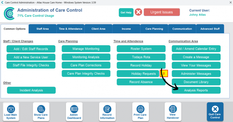 Adding & Removing Activity Types – Care Control Learning Hub