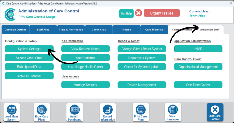 Turning eMAR On – Care Control Learning Hub