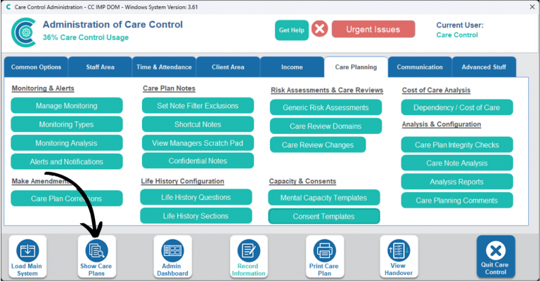 Consents on Care Control – Care Control Learning Hub