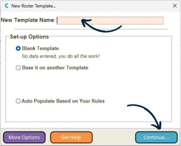 Creating a Blank Rota Template – Care Control Learning Hub