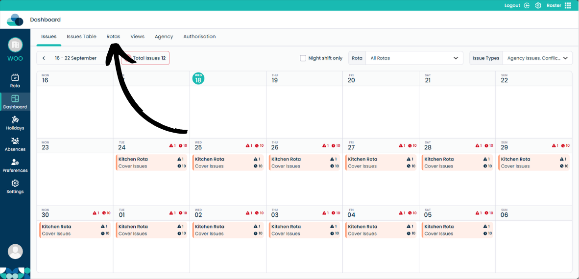 Create Further Rotas in Cloud Roster – Care Control Learning Hub