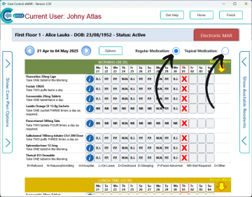 Viewing MAR Charts – Care Control Learning Hub