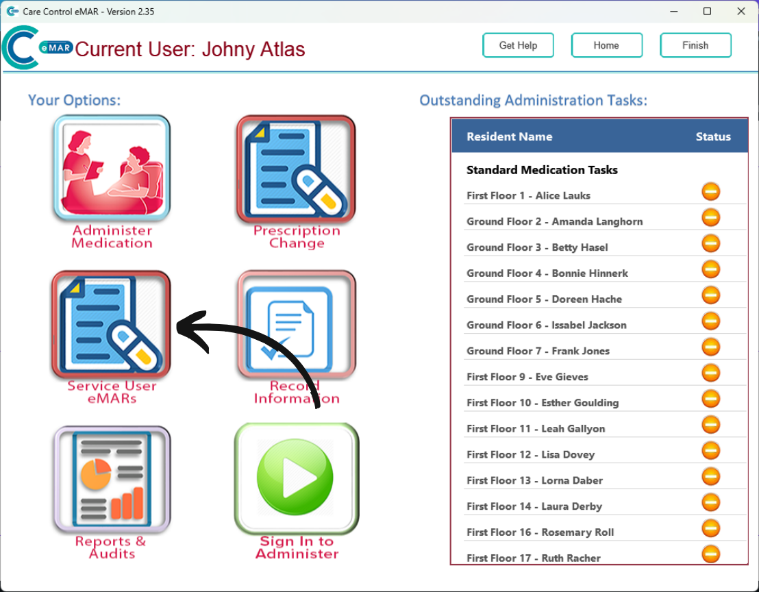 Viewing MAR Charts – Care Control Learning Hub