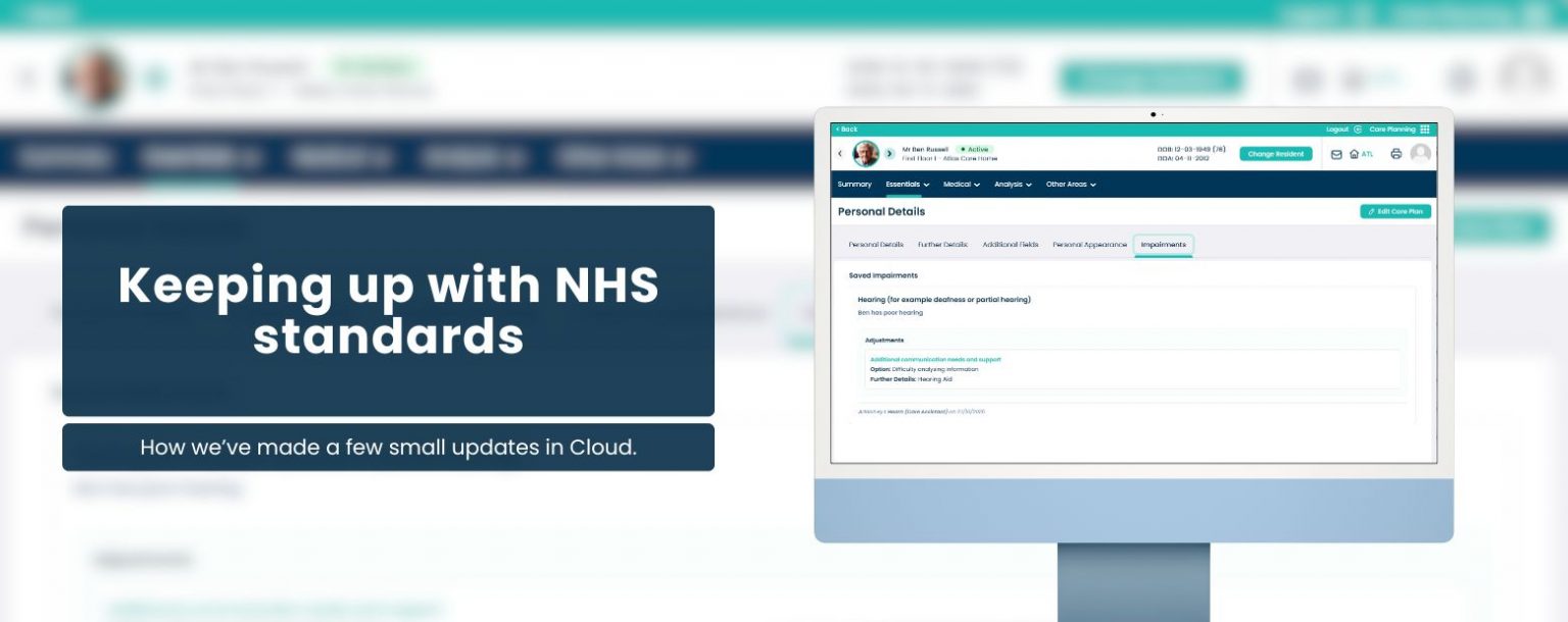 Keeping up with NHS standards – Care Control Learning Hub